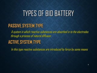 Shayan ghosh Bio-Battery | PPT