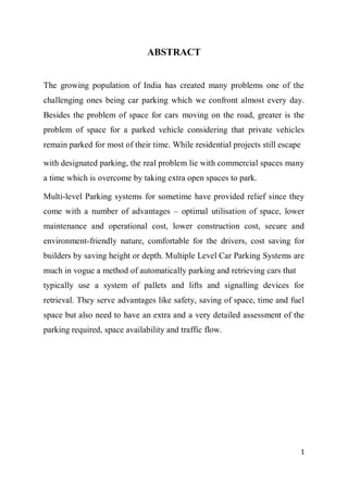Car Parking Design in Urban Planning | PDF