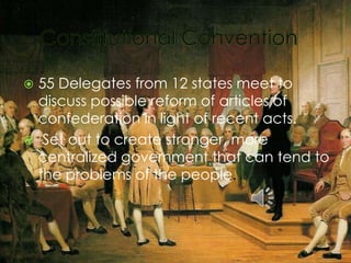 Shays rebellion ppt | PPTX