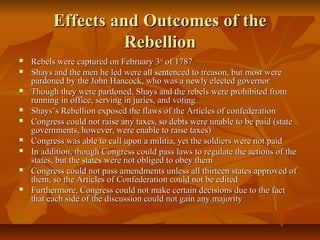 Shays’s Rebellion | PPT
