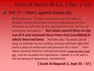 Iblees / Shaytan / Satan | PPTX