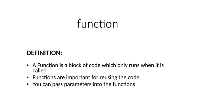 Functions In Programing How Functions Work Ppt 
