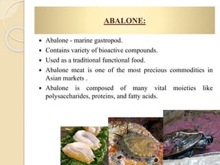 Marine Nutraceuticals | PPTX