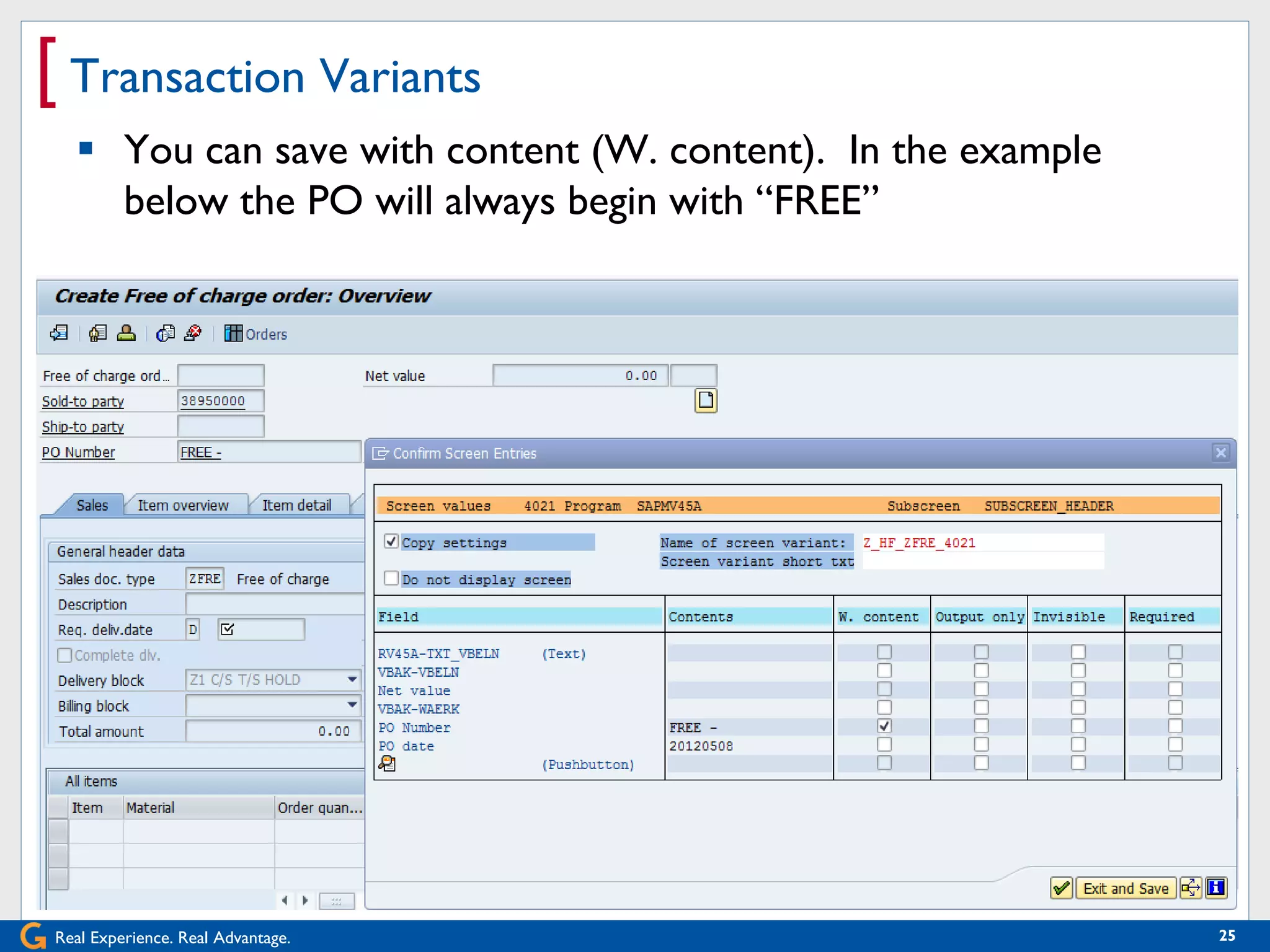 Shd0 transaction variants | PDF