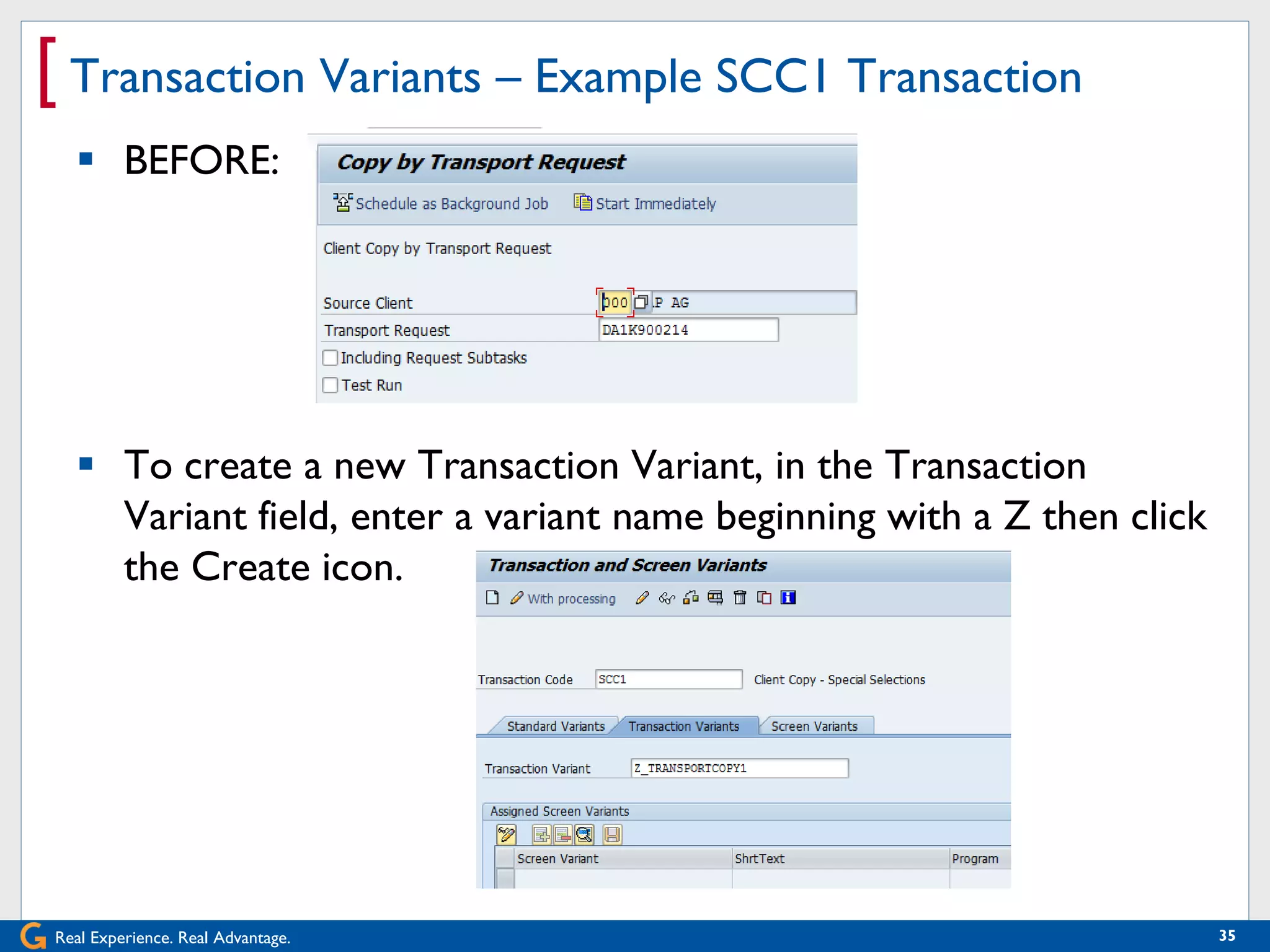 Shd0 transaction variants | PDF