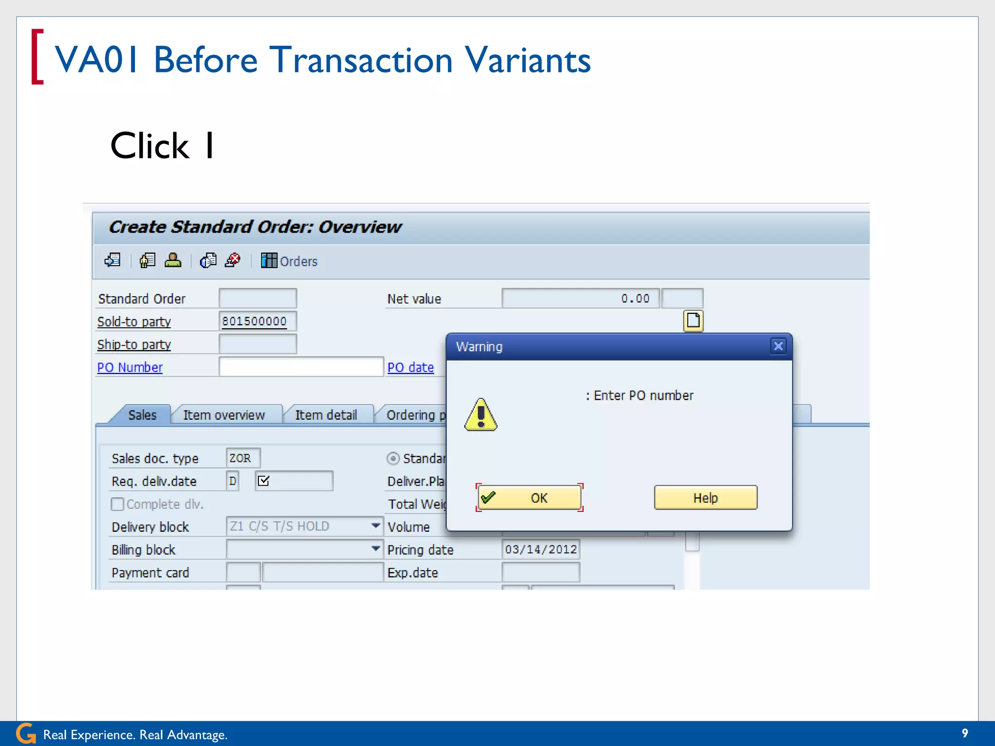 Shd0 transaction variants | PDF
