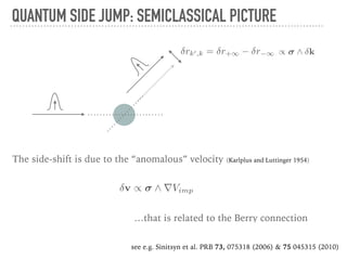 Quantum Theory of Spin and Anomalous Hall effects in Graphene | PDF