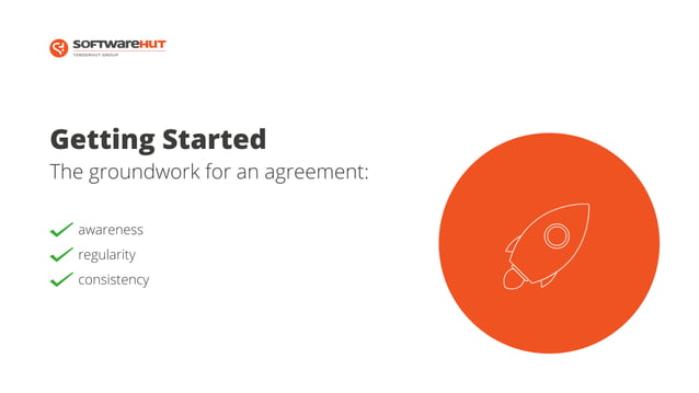 SoftwareHut | Software development roadmap | The 6 keys to succesful communication | PPT