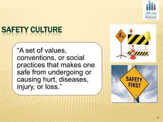 A Culture and Leadership Upholding Health and Safety at Work | PPT