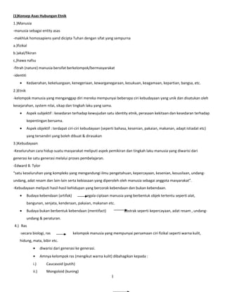 NOTA She 101 (Hubungan Etnik) | DOC