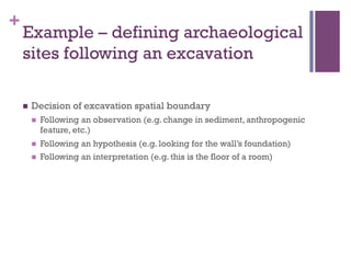 Identity criteria and fundamental concepts in archaeology: the case of ...