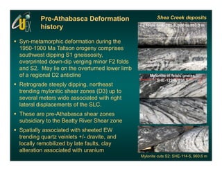 Geology of the Shea Creek uranium deposits: an expanding uranium ...