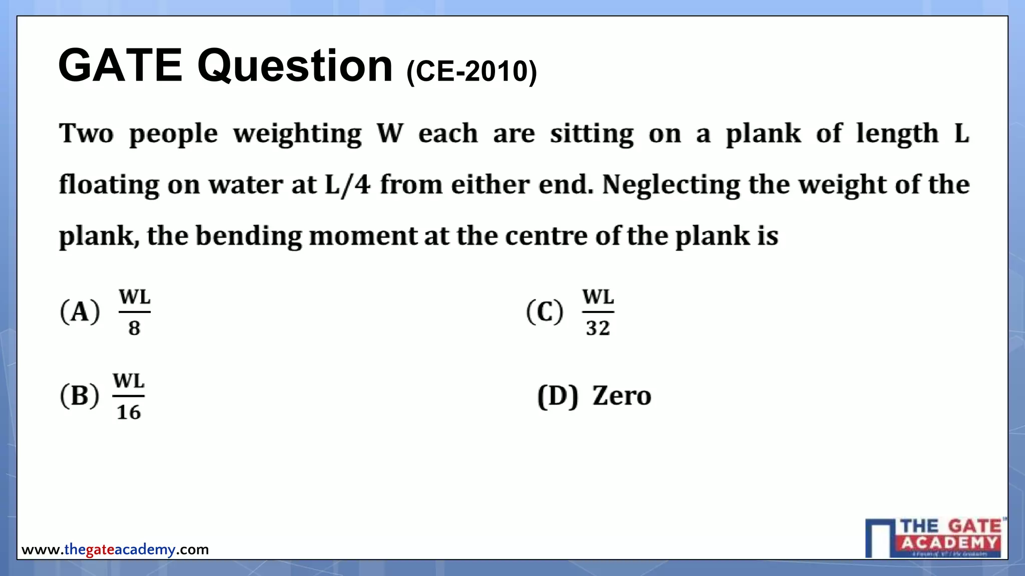 Shear force-and-bending-moment-gate-questions | PPTX