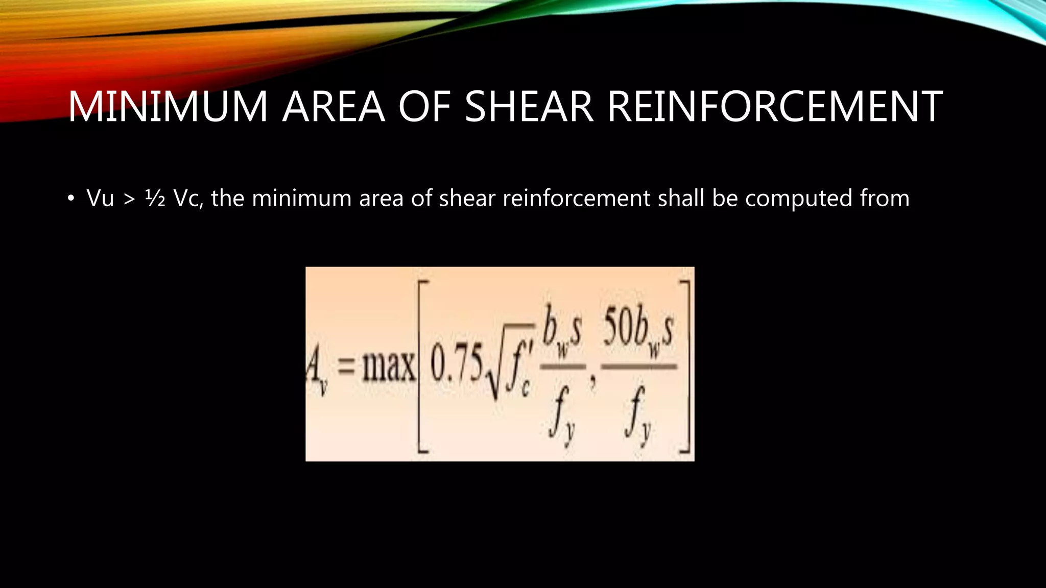 Shear and diagonal tension in beams | PPTX