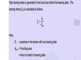 Shear, bond bearing,camber & deflection in prestressed concrete | PPTX