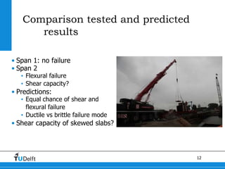 Shear capacity of the ruytenschildt bridge | PPTX | Civil Engineering ...