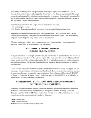 Shearer / Syllabus / English 102 | PDF