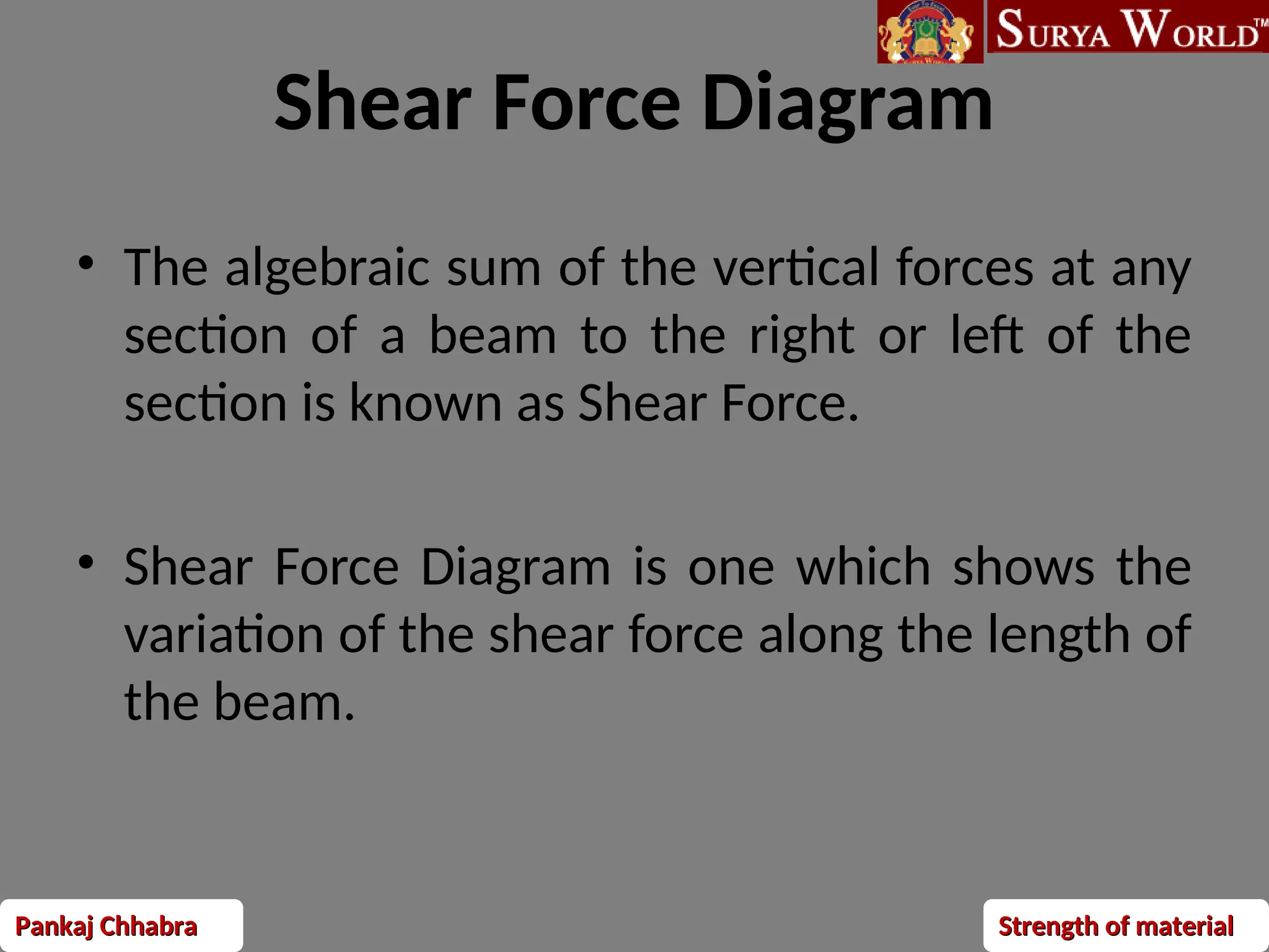 Shear Force and Bending Moment Diagrams.ppt
