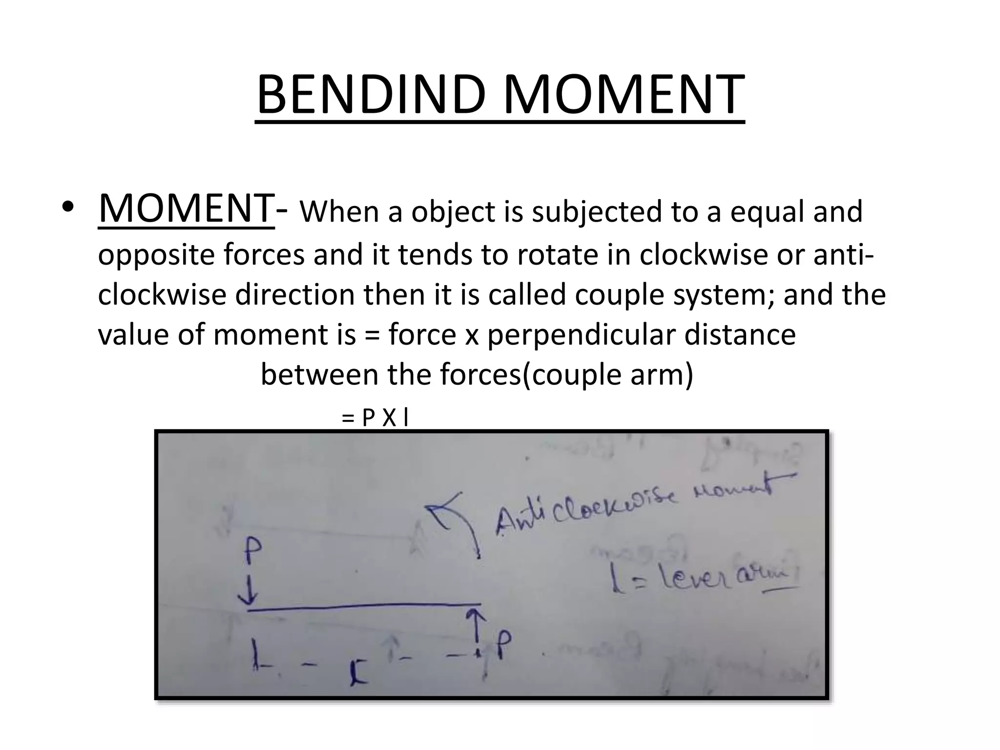 Shear Force And Bending Moment--KPC/CE/1st year/Mainak Biswas | PPT