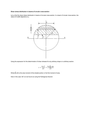 Shearing stress distribution_in_typical_cross | PDF