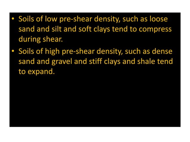 Shear Strength of Soil lecture - Soil mechanics 2 | PPT