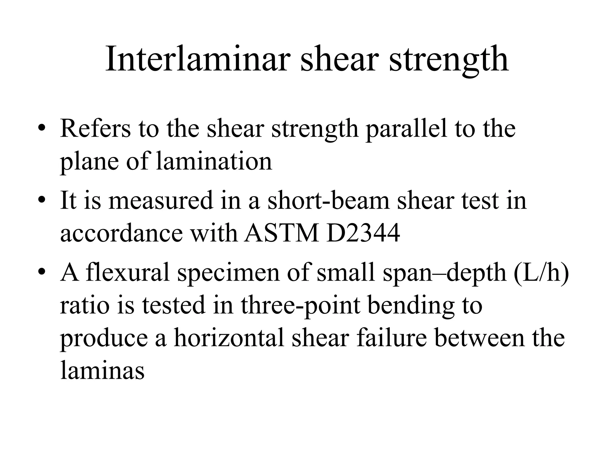 Shear properties of composite materials and ASTM standards | PPTX
