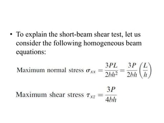 Shear properties of composite materials and ASTM standards | PPT