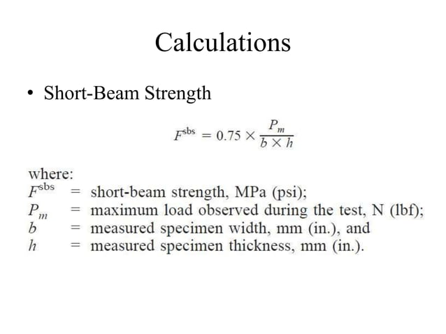 Shear properties of composite materials and ASTM standards | PPT
