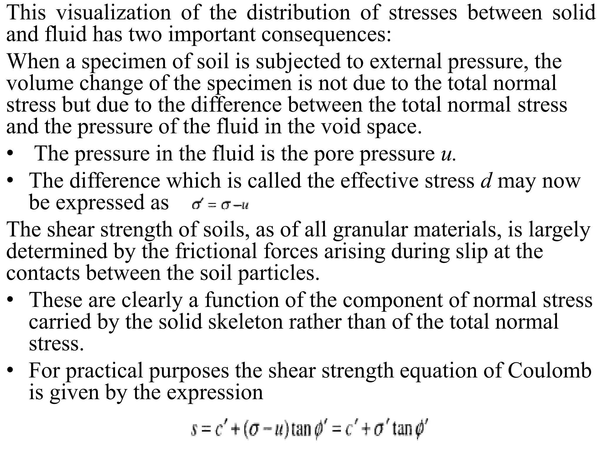 Shear strength of soils | PPTX