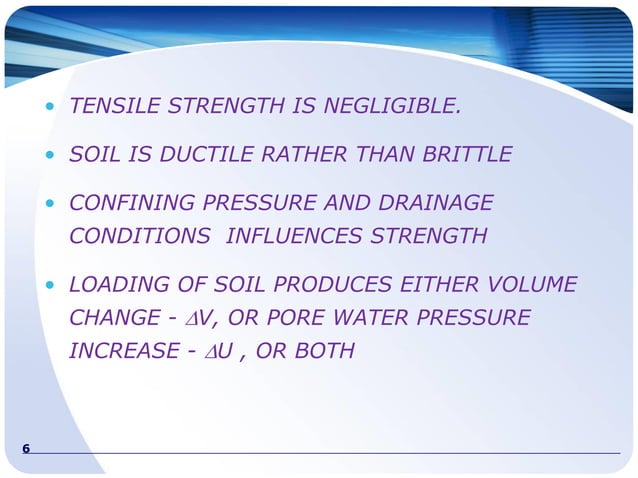 Shear Strength of soil Geotechnical Engineering | PDF