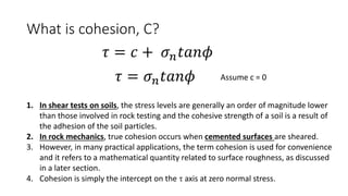 Shear strength of rock discontinuities | PDF