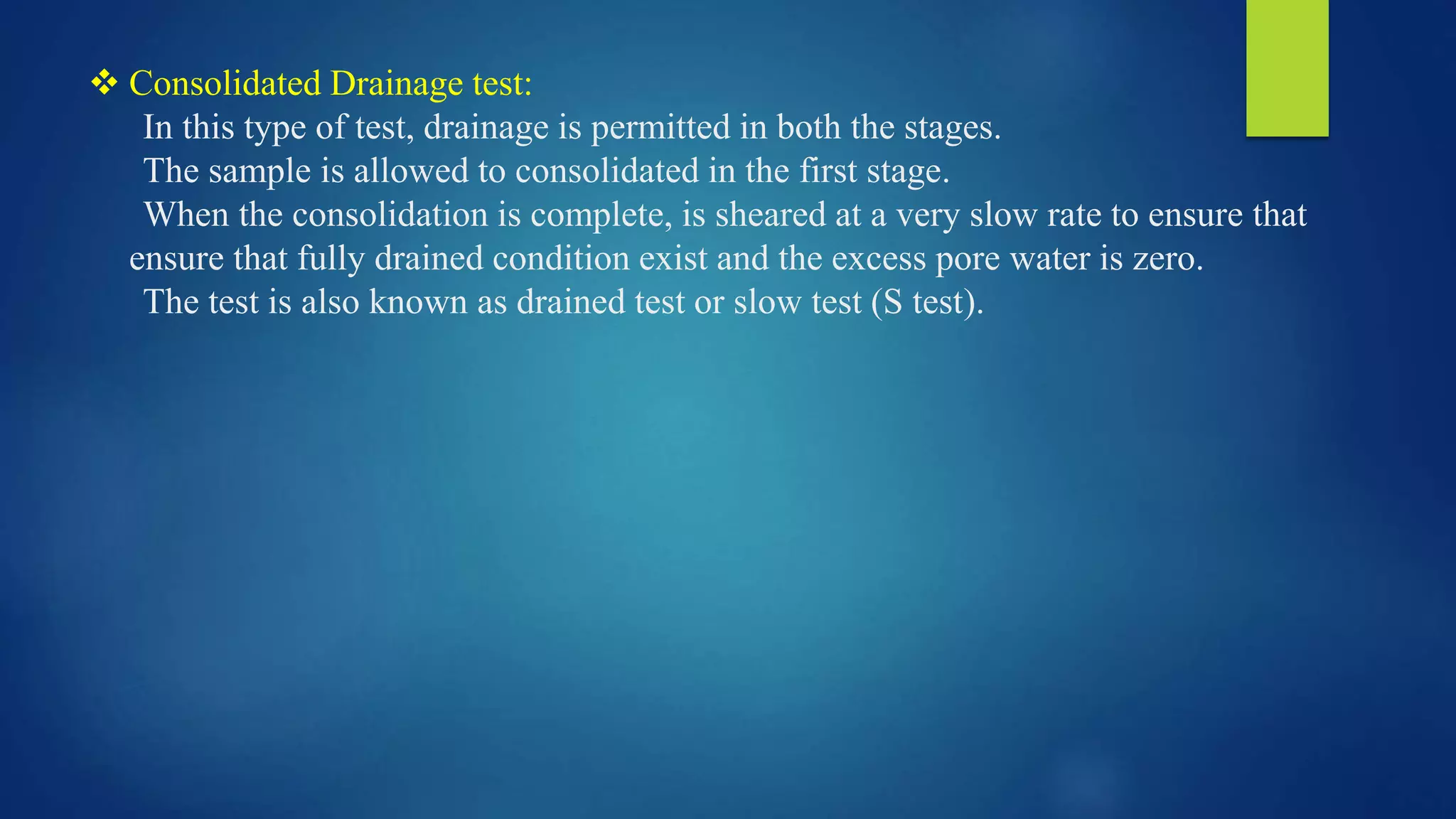 Shear strength of soil | PPTX