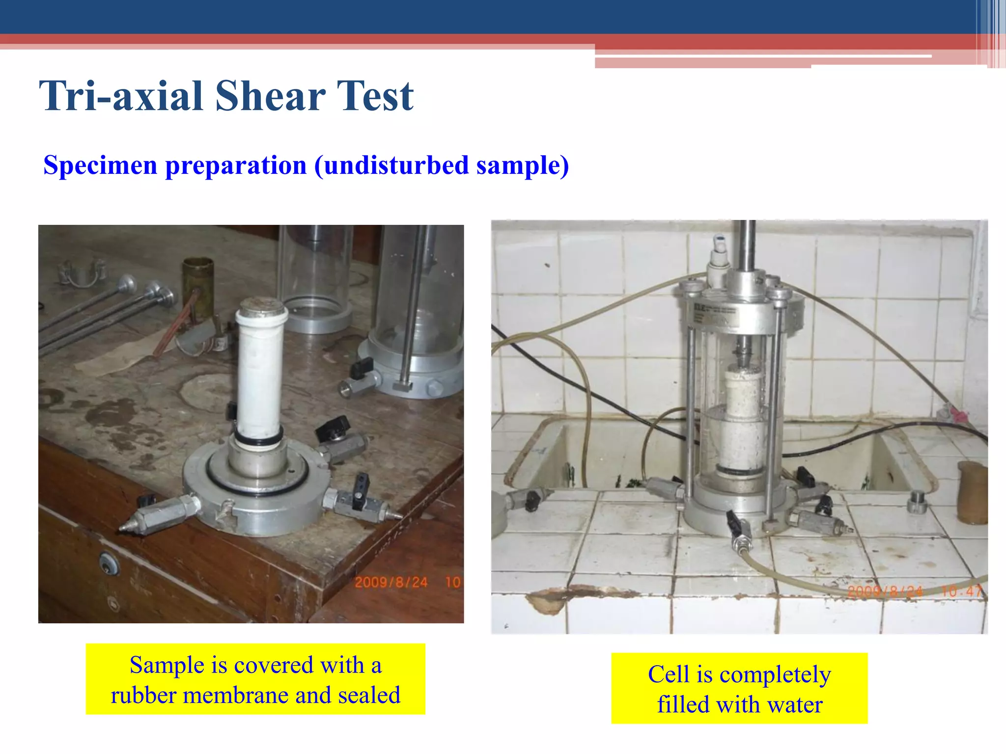 Shear strength of soil | PDF
