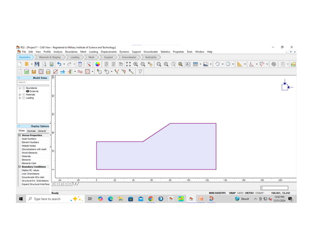 Shear strength reduction of of tunnel using RS@ | PPTX
