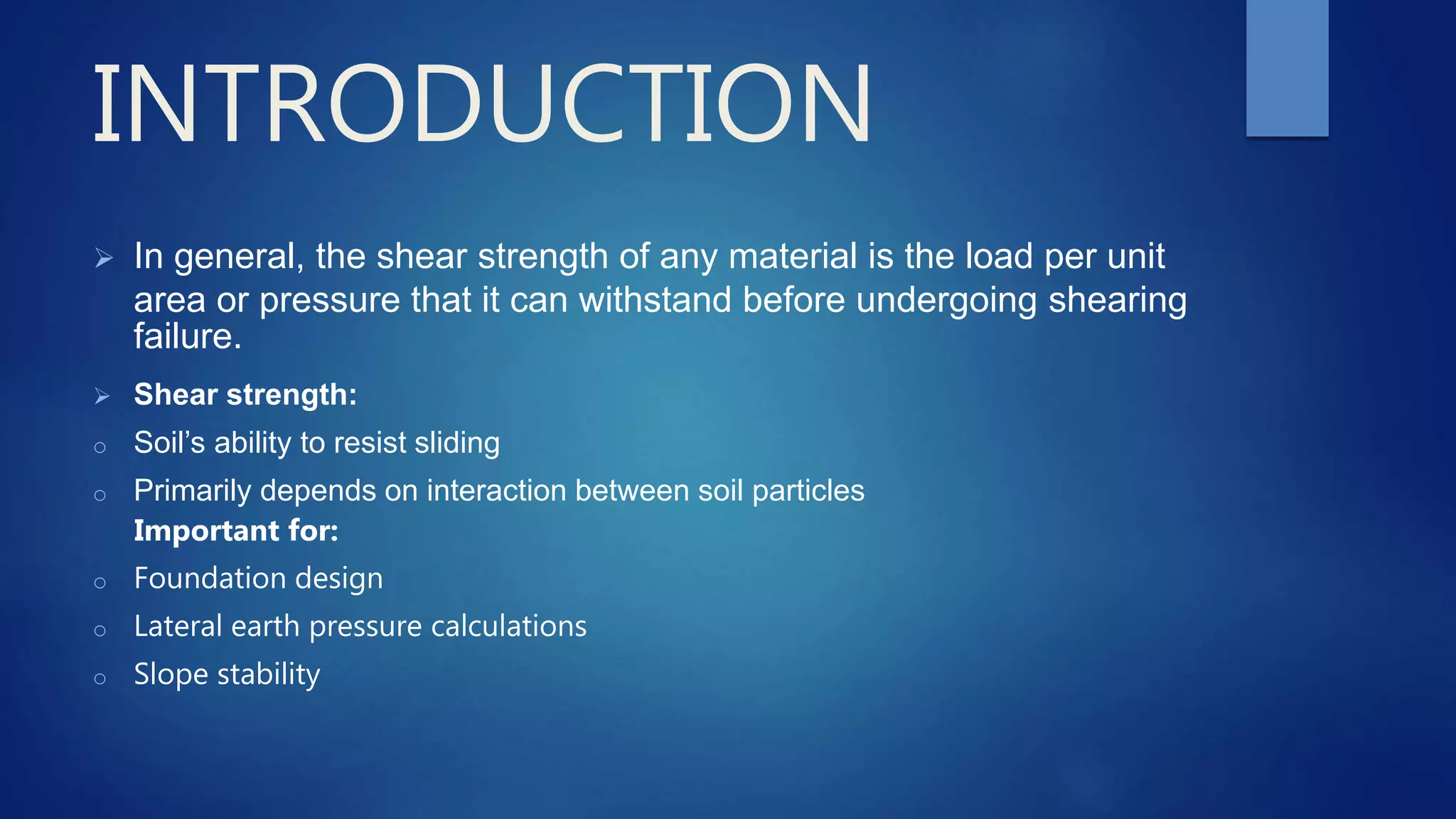 SHEAR STRENGTH THEORY | PPTX