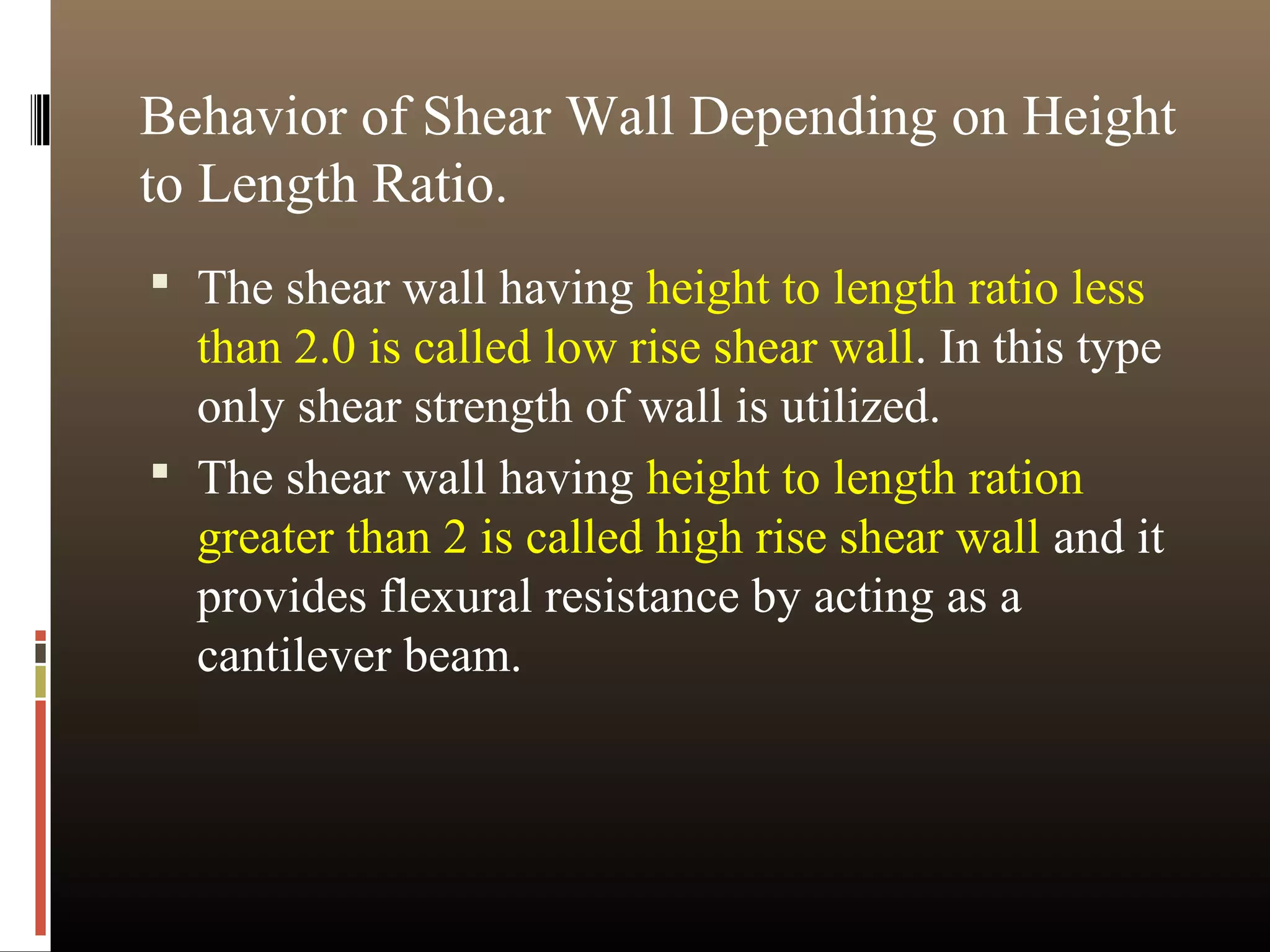Shear wall and its design guidelines | PPT