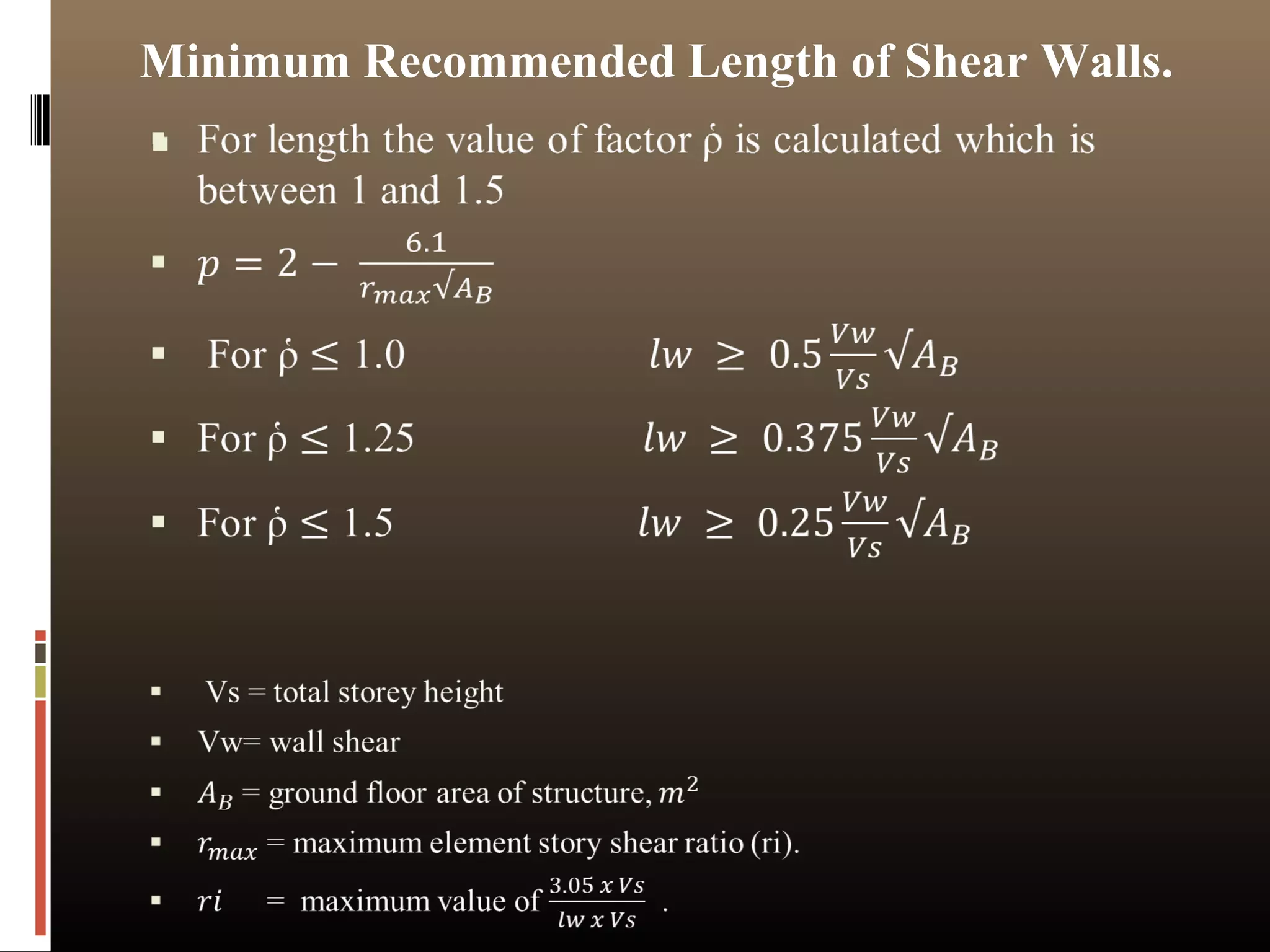 Shear wall and its design guidelines | PPT