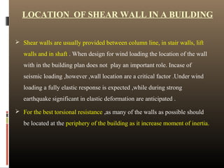 Shear wall and its design guidelines | PPT