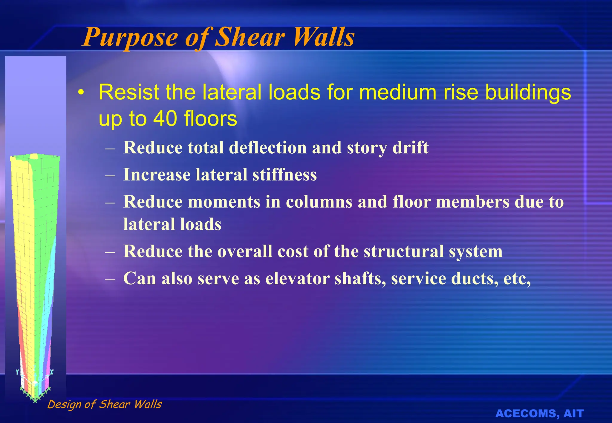 Shear wall design - muros de corte Etabs | PDF