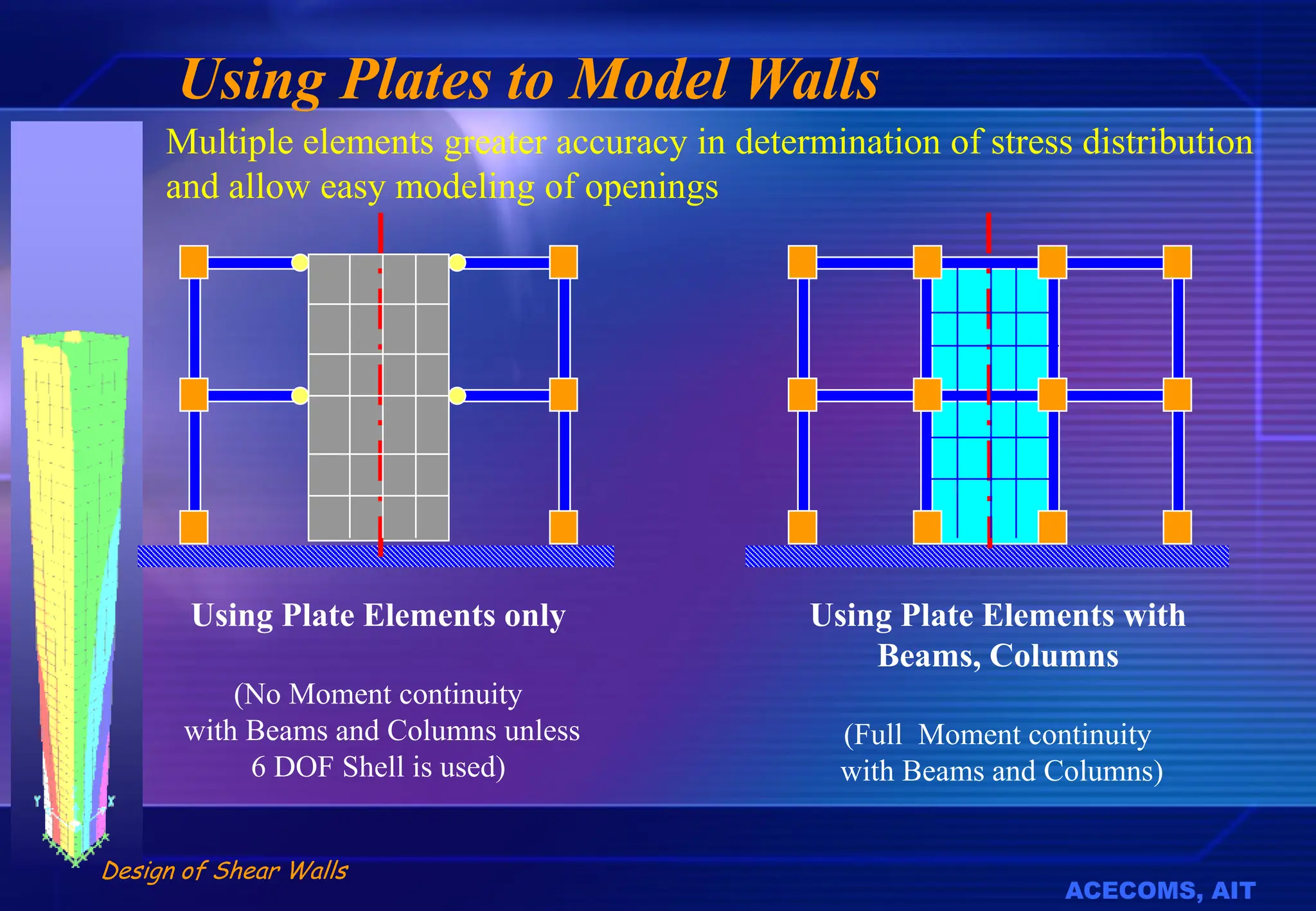 Shear wall design - muros de corte Etabs | PDF
