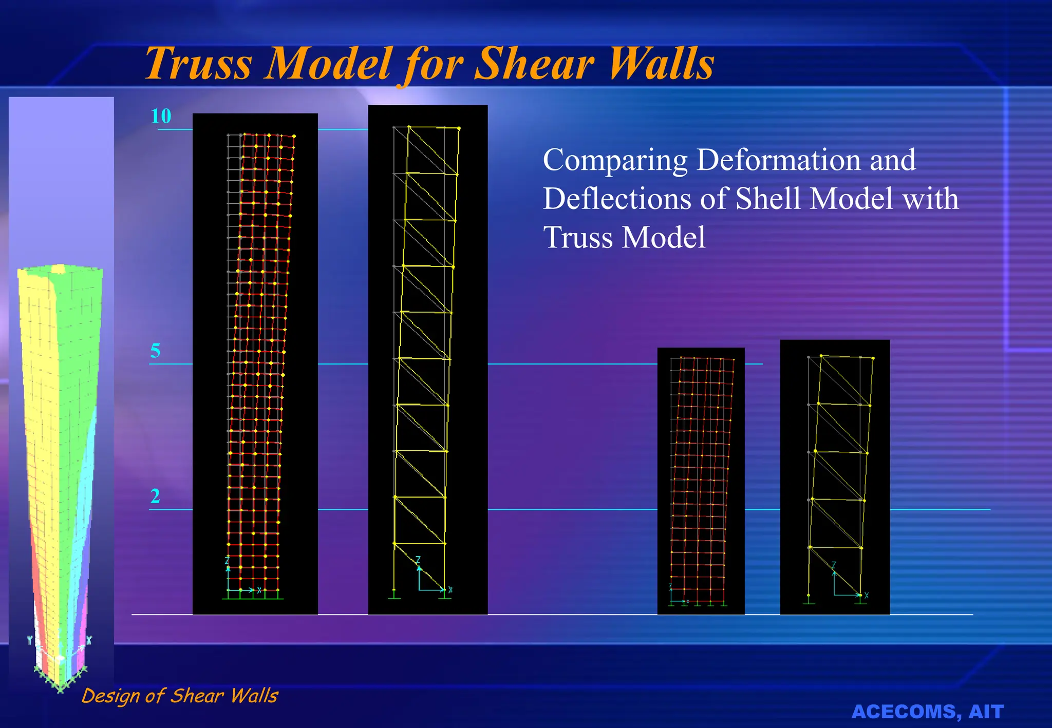 Shear wall design - muros de corte Etabs | PDF