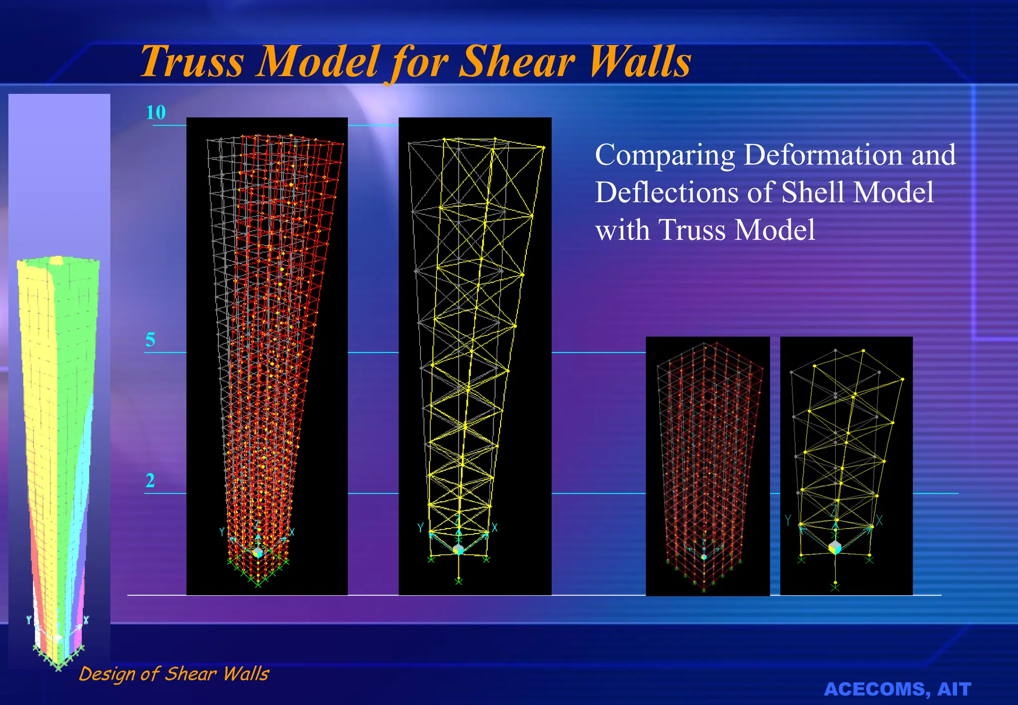 Shear wall design - muros de corte Etabs | PDF