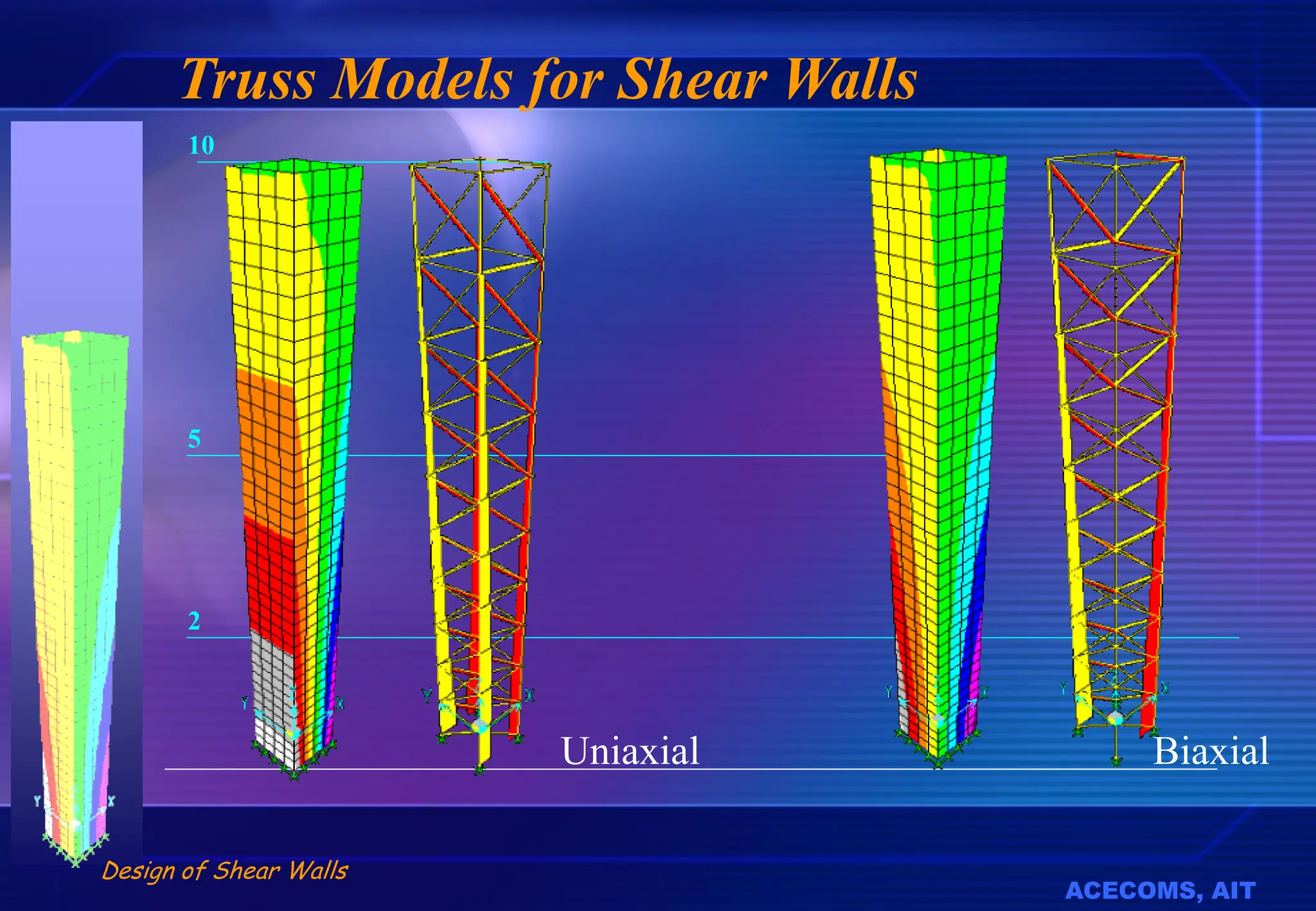 Shear wall design - muros de corte Etabs | PDF
