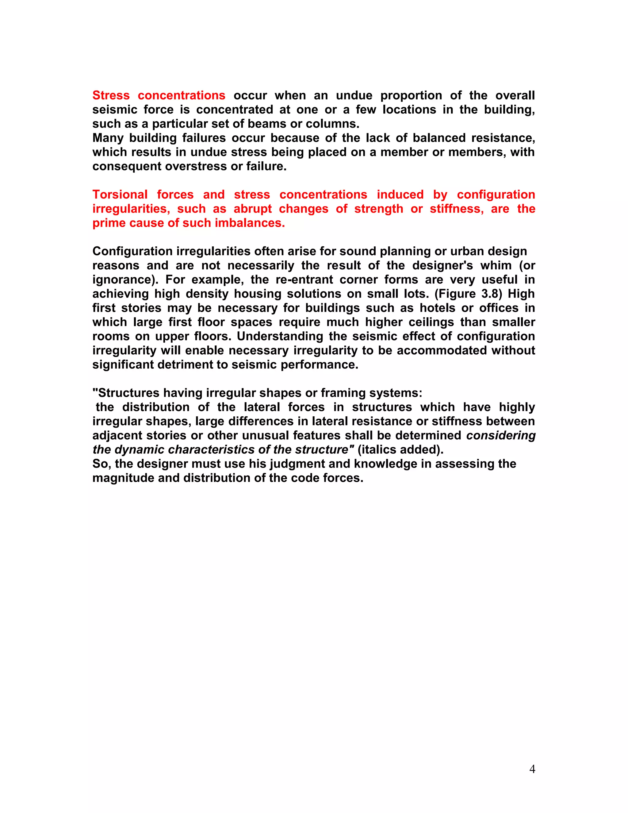 Shear walls and re entrant corners | PDF