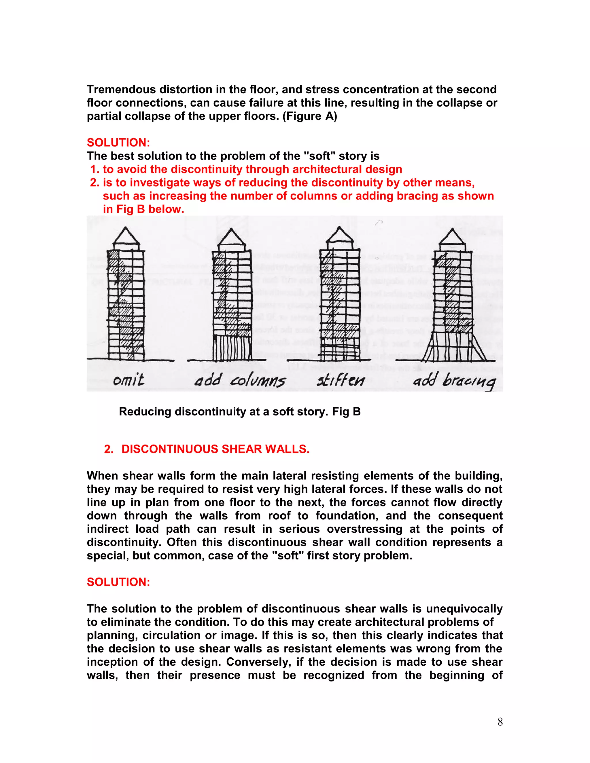 Shear walls and re entrant corners | PDF