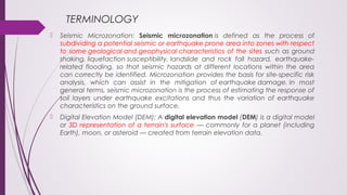 Shear wave velocity and Geology Based Seismic Microzonation of Port-au ...