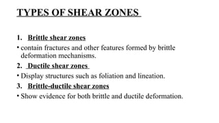 Shear Zones and joints Engineering .pptx