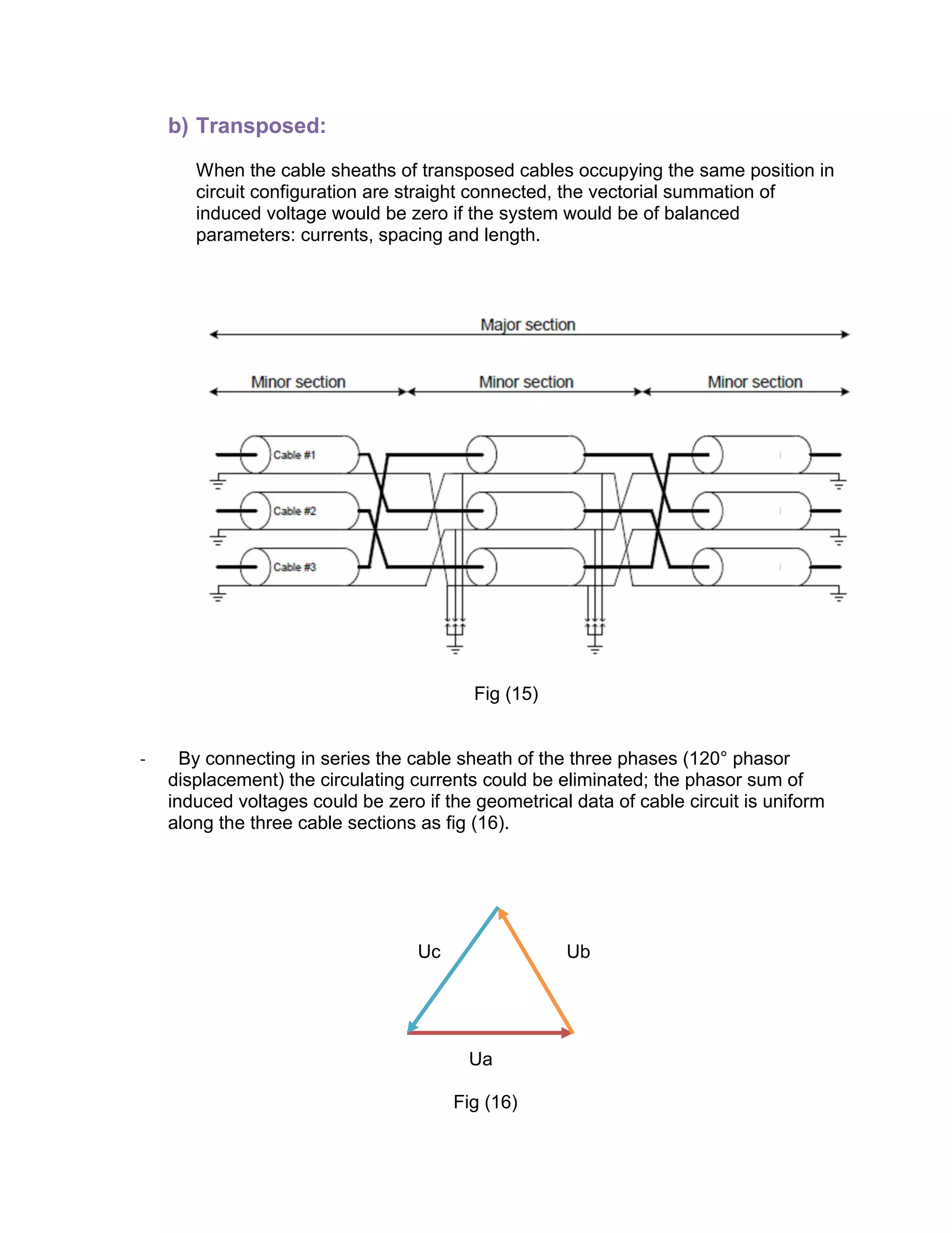Sheath bonding method for underground cables | PDF