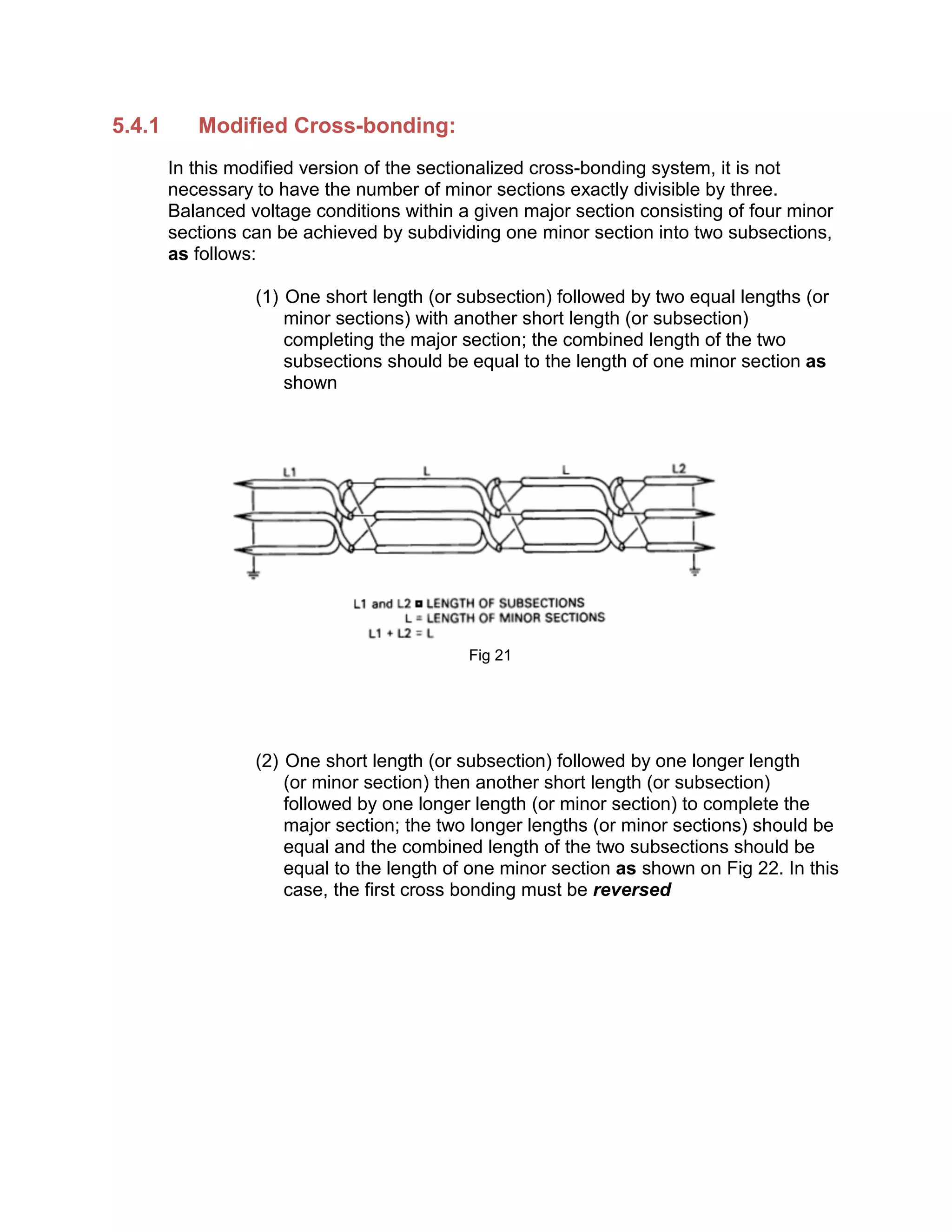 Sheath bonding method for underground cables | PDF