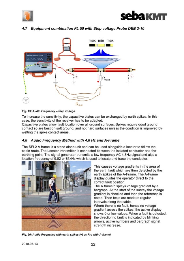 Sheath Fault Location On Power Cables Sheath Testing Sheath Fault